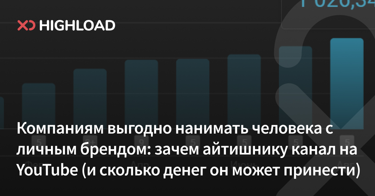 Видеоблоггер и QA Артем Русов о YouTube-канале и доходах