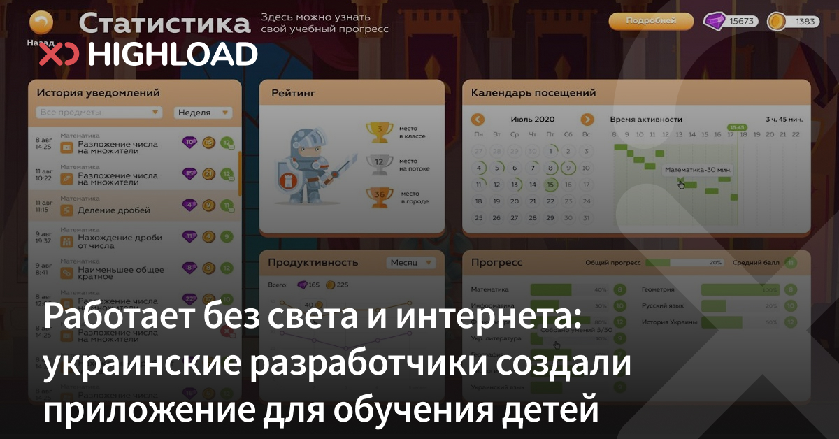 Unicorn School создала приложение для обучения детей
