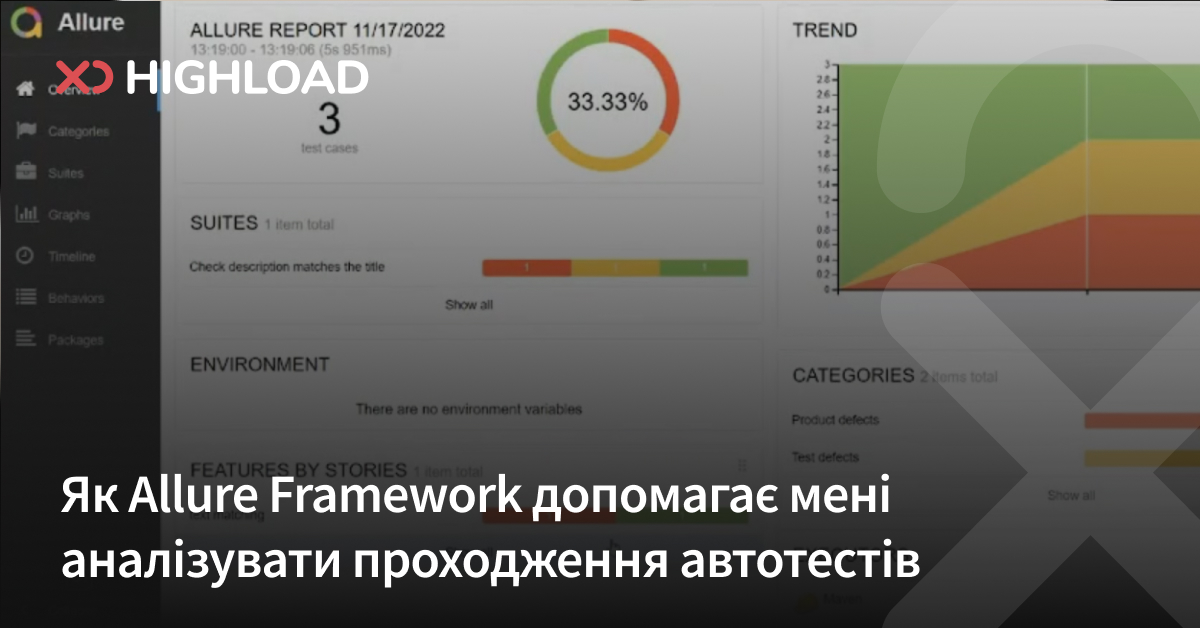 Як Allure Framework допомагає аналізувати проходження автотестів